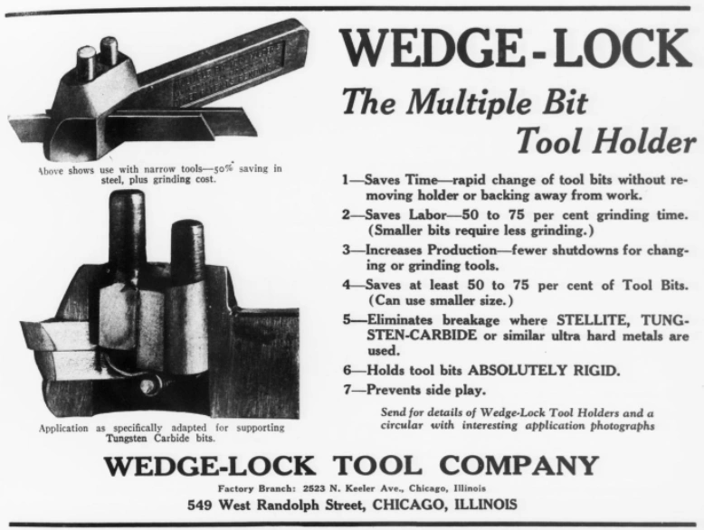 Wedge-Lock Tool Company | MyCompanies Wiki | Fandom