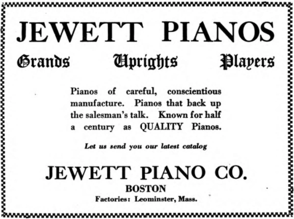 Jewett Piano Company | MyCompanies Wiki | Fandom