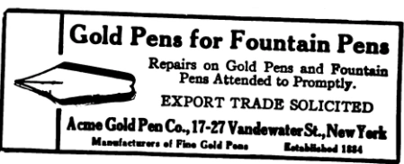 Acme Gold Pen Company | MyCompanies Wiki | Fandom