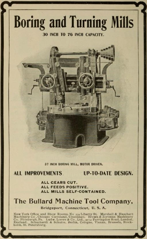 Bullard Machine Tool Company | MyCompanies Wiki | Fandom