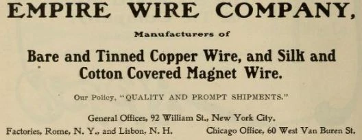 Empire Wire Company | MyCompanies Wiki | Fandom