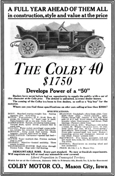 Colby Motor Company | MyCompanies Wiki | Fandom