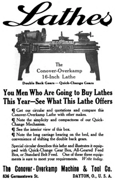 Conover-Overkamp Machine & Tool Company | MyCompanies Wiki | Fandom
