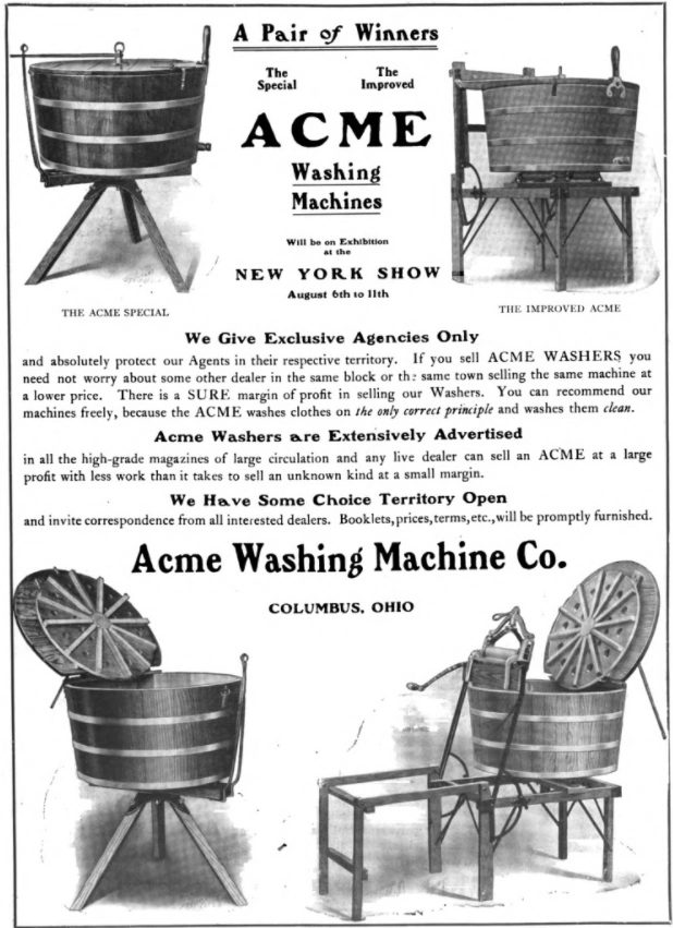 Acme Washing Machine Company | MyCompanies Wiki | Fandom