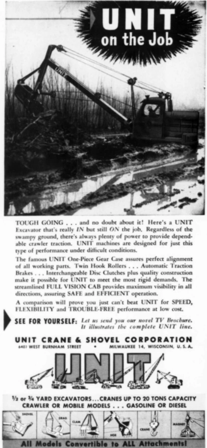 Unit Crane & Shovel Corporation | MyCompanies Wiki | Fandom