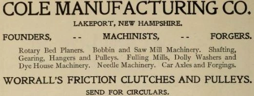 Cole Manufacturing Company (NH) | MyCompanies Wiki | Fandom