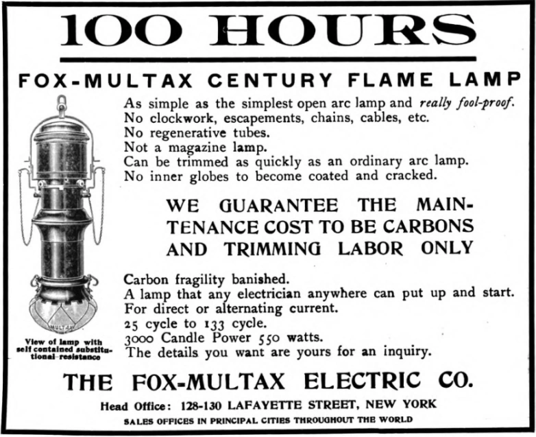 Fox-Multax Electric Company | MyCompanies Wiki | Fandom