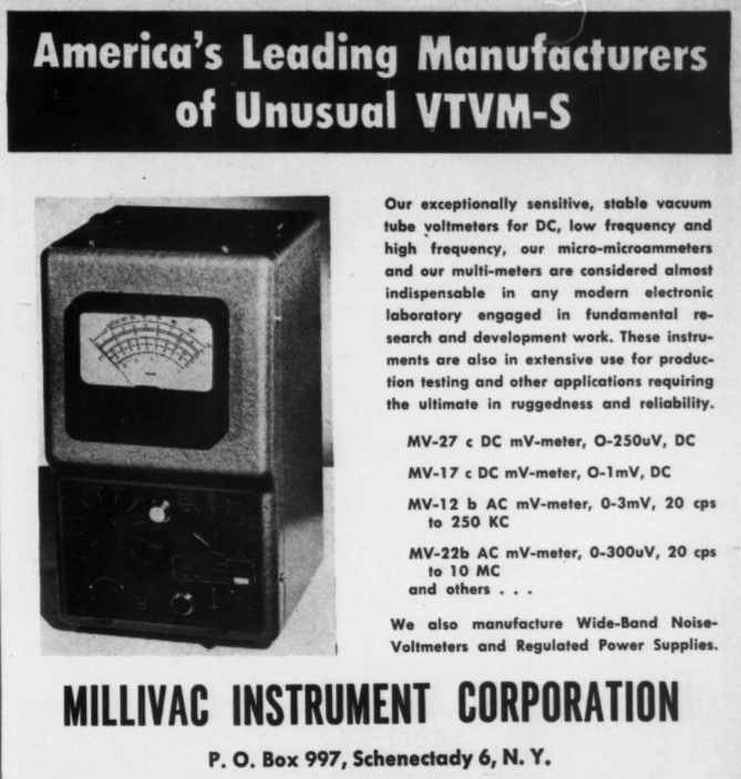 Millivac Instrument Corporation | MyCompanies Wiki | Fandom