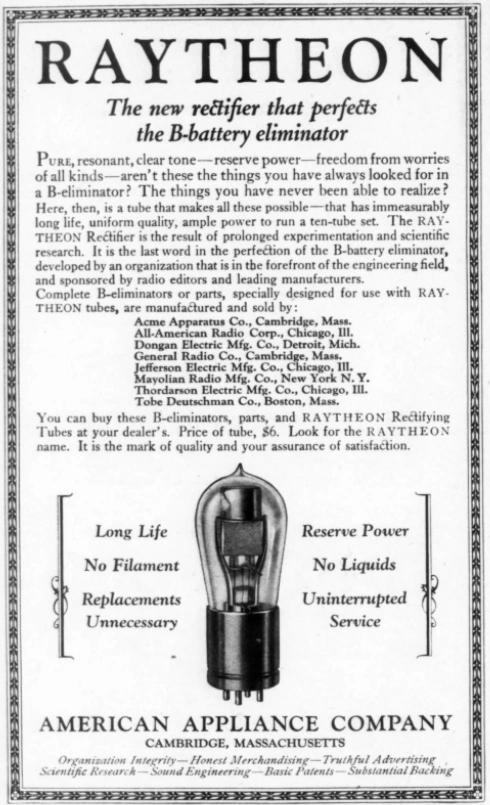 Raytheon Manufacturing Company | MyCompanies Wiki | Fandom