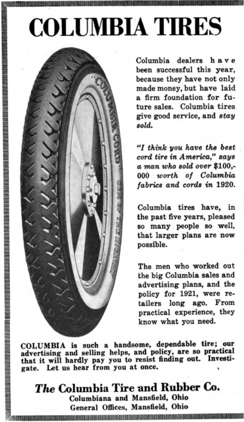 Columbia Tire & Rubber Company | MyCompanies Wiki | Fandom