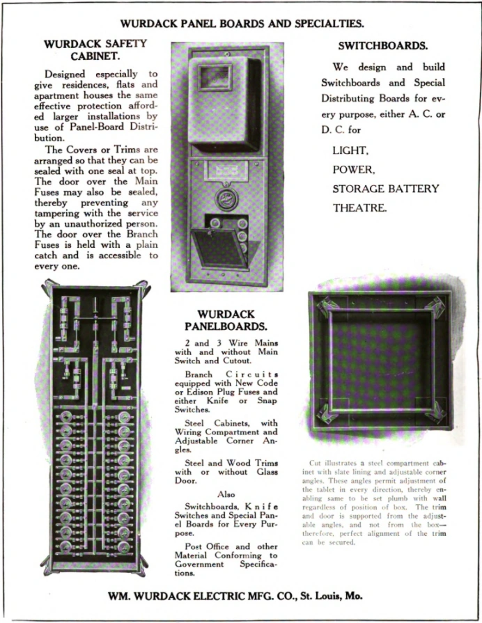 William Wurdack Electric Manufacturing Company | MyCompanies Wiki | Fandom