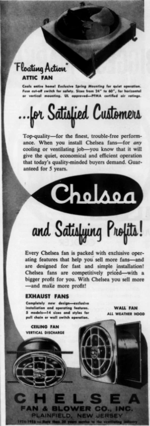 Chelsea Fan & Blower Company | MyCompanies Wiki | Fandom