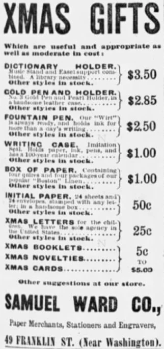 Samuel Ward Company | MyCompanies Wiki | Fandom