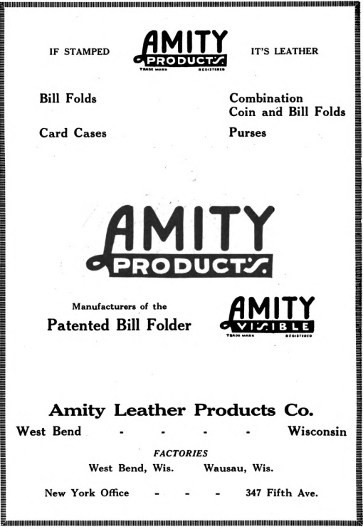 Amity Leather Products Company | MyCompanies Wiki | Fandom