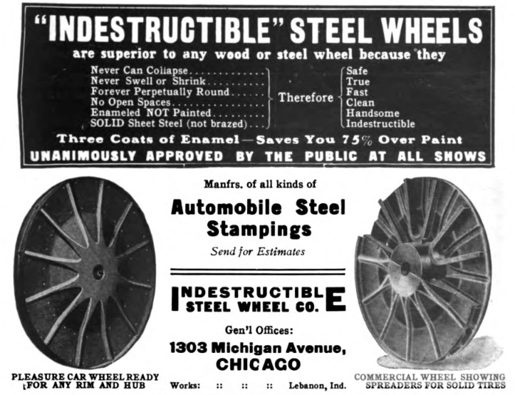 Indestructible Wheel Company | MyCompanies Wiki | Fandom