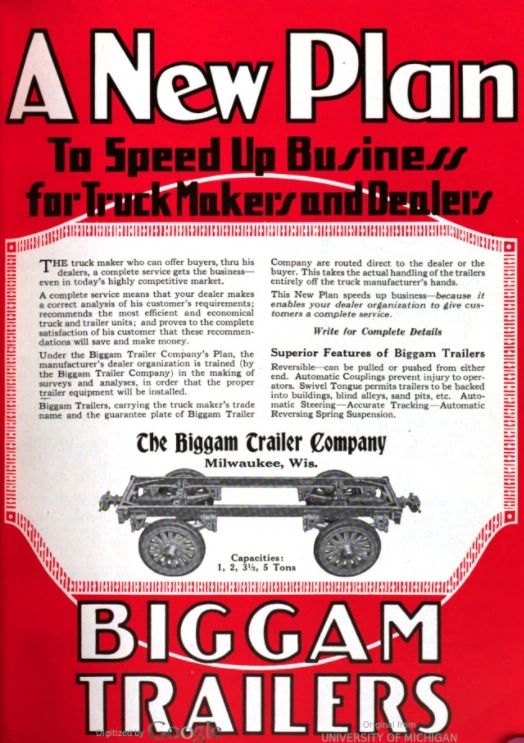 Biggam Trailer Company | MyCompanies Wiki | Fandom
