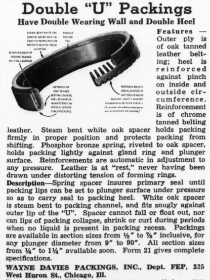 Wayne Davies Packings, Inc. | MyCompanies Wiki | Fandom