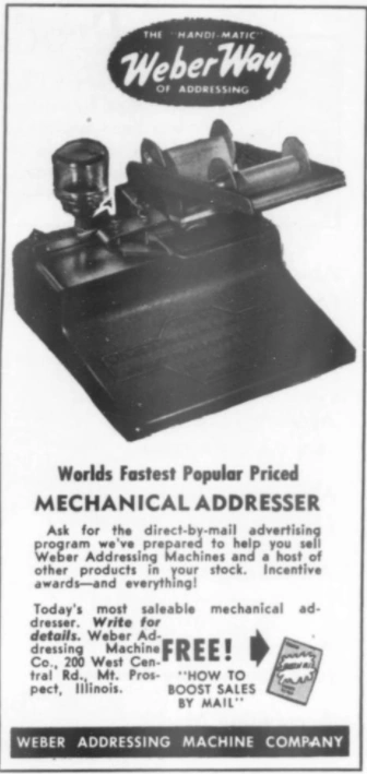 Weber Addressing Machine Company | MyCompanies Wiki | Fandom