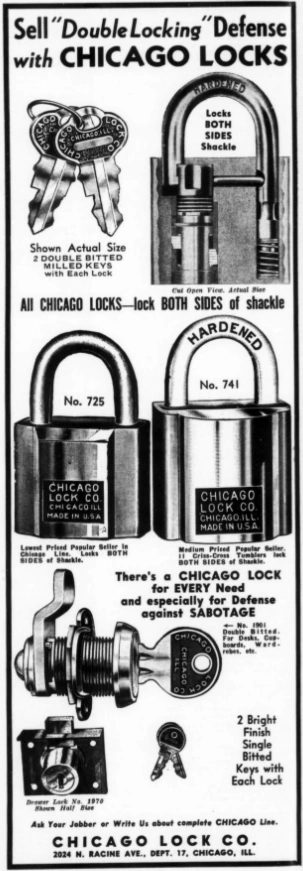 Chicago Lock Company | MyCompanies Wiki | Fandom