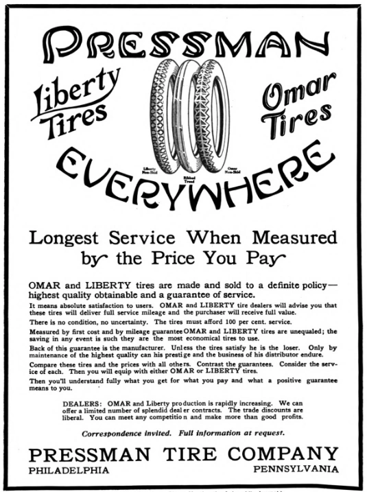 Pressman Tire Company | MyCompanies Wiki | Fandom