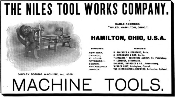 Niles Tool Works Company | MyCompanies Wiki | Fandom