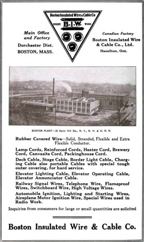 Boston Insulated Wire & Cable Company | MyCompanies Wiki | Fandom