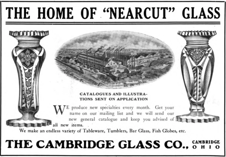 Cambridge Glass Company | MyCompanies Wiki | Fandom