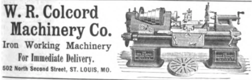 W. R. Colcord Machinery Company | MyCompanies Wiki | Fandom