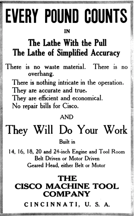 Cisco Machine Tool Company | MyCompanies Wiki | Fandom