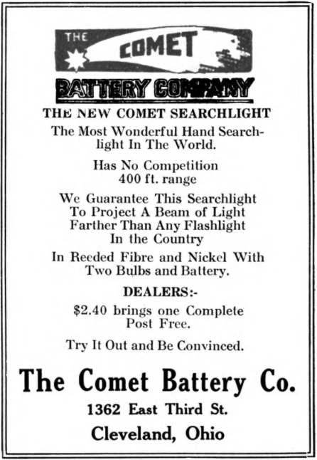 Comet Battery Company | MyCompanies Wiki | Fandom