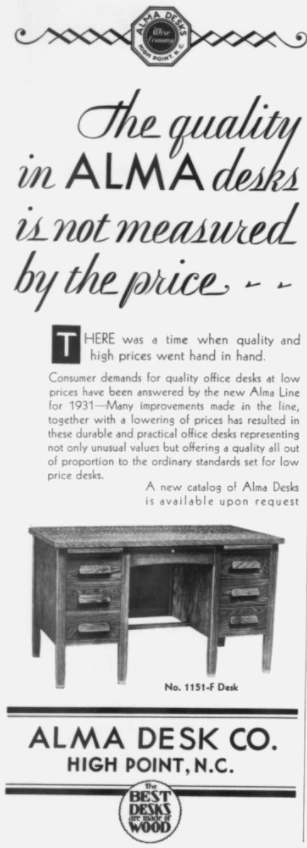 Alma Desk Company | MyCompanies Wiki | Fandom