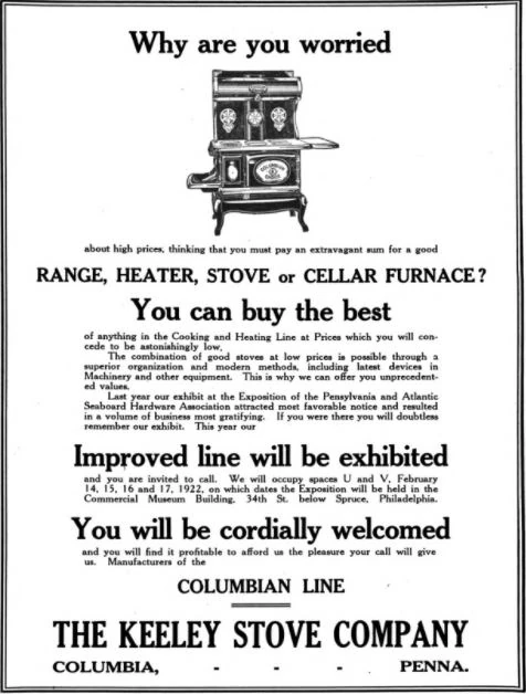 Keeley Stove Company | MyCompanies Wiki | Fandom