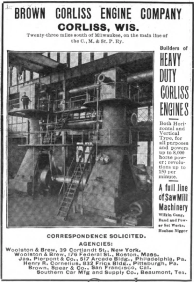 Brown Corliss Engine Company | MyCompanies Wiki | Fandom