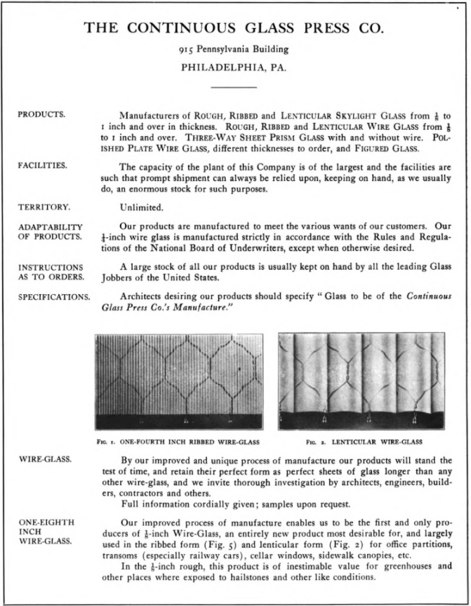 Continuous Glass Press Company | MyCompanies Wiki | Fandom