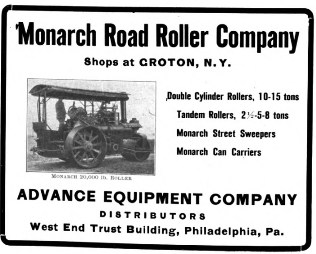 Monarch Road Roller Company | MyCompanies Wiki | Fandom