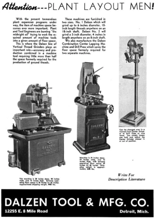 Dalzen Tool & Manufacturing Company | MyCompanies Wiki | Fandom