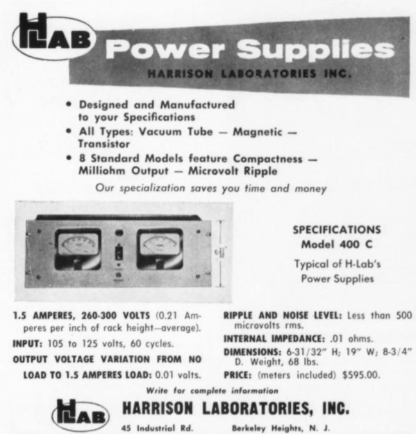 Harrison Laboratories, Inc. | MyCompanies Wiki | Fandom