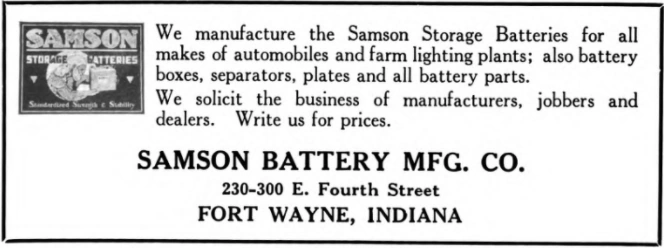 Samson Battery Manufacturing Company | MyCompanies Wiki | Fandom