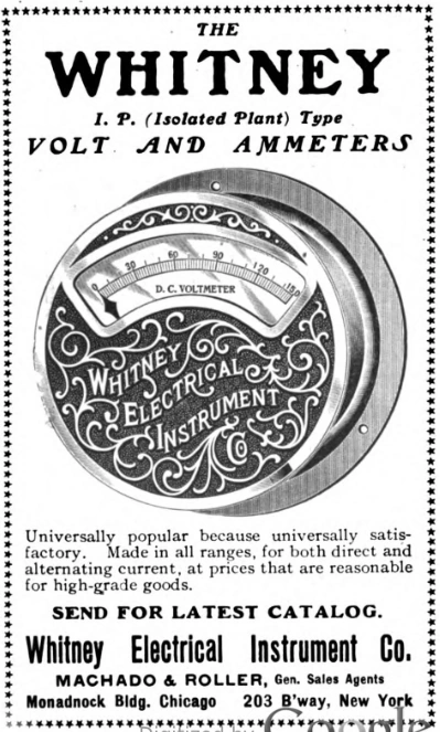Whitney Electrical Instrument Company | MyCompanies Wiki | Fandom