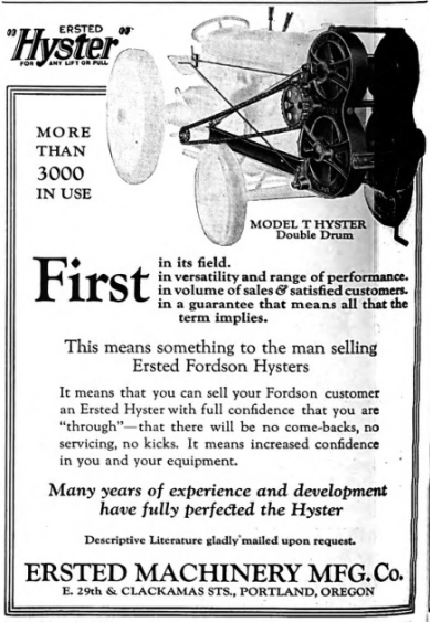 Ersted Machinery Manufacturing Company | MyCompanies Wiki | Fandom