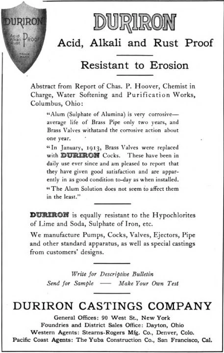 Duriron Castings Company | MyCompanies Wiki | Fandom