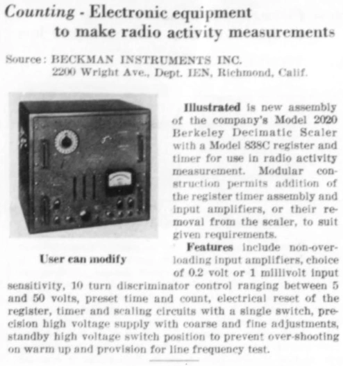Beckman Instruments, Inc. | MyCompanies Wiki | Fandom