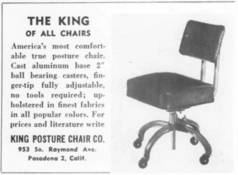 King Posture Chair Company | MyCompanies Wiki | Fandom