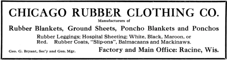 Chicago Rubber Clothing Company | MyCompanies Wiki | Fandom