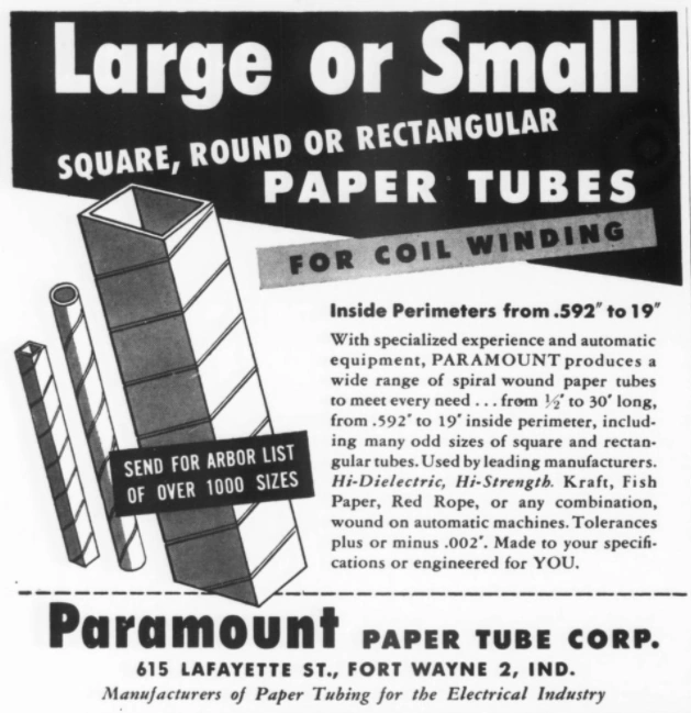 Paramount Paper Tube Corporation | MyCompanies Wiki | Fandom