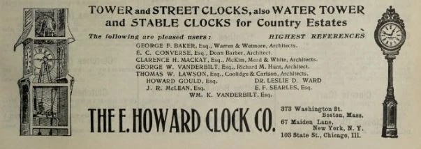 E. Howard Clock Company | MyCompanies Wiki | Fandom