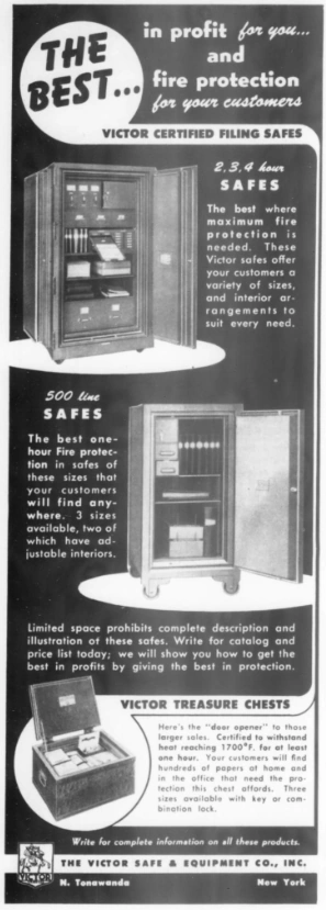 Victor Safe & Equipment Company | MyCompanies Wiki | Fandom