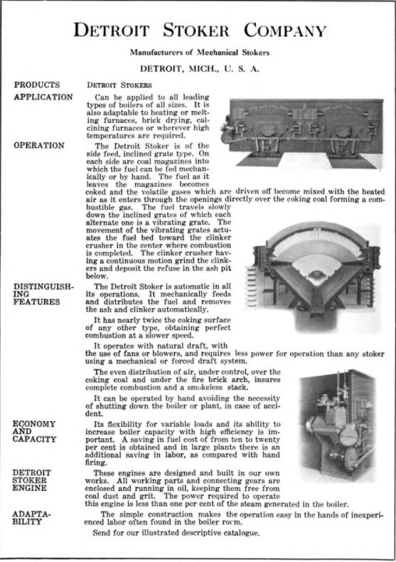 Detroit Stoker Company | MyCompanies Wiki | Fandom