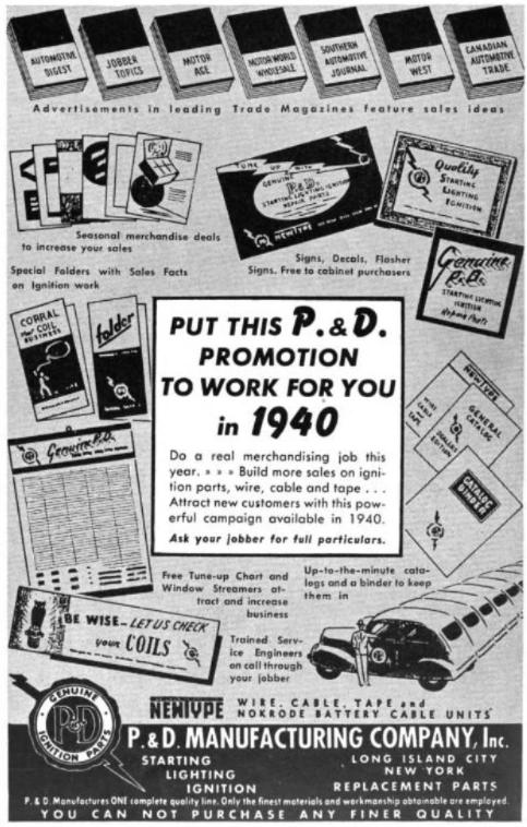 P. & D. Manufacturing Company | MyCompanies Wiki | Fandom