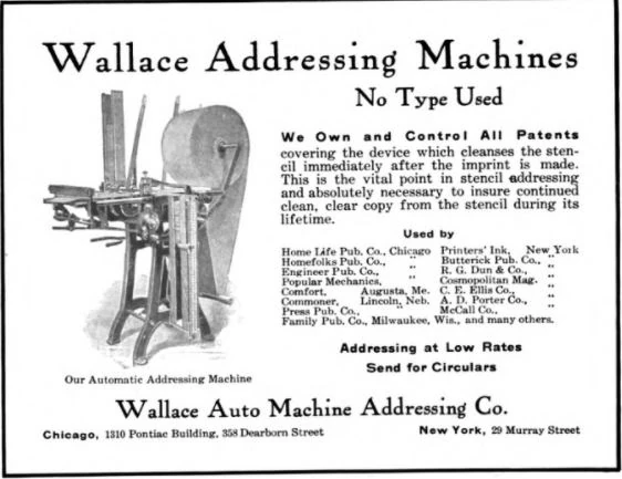 Wallace Auto Machine Addressing Company | MyCompanies Wiki | Fandom